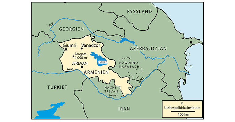 Armeniens geografi | Asien - geografi | Världsdelar och länder ...