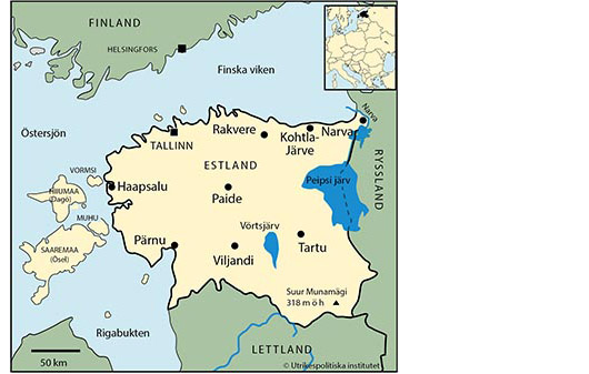 Estlands geografi | Europa - geografi | Världsdelar och länder ...