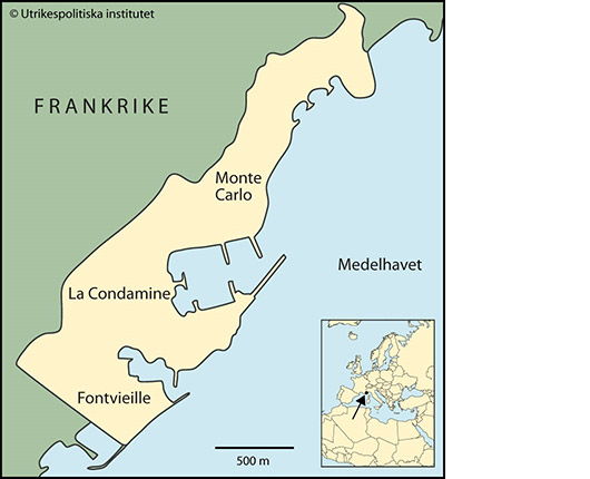 Monacos geografi | Europa - geografi | Världsdelar och länder ...