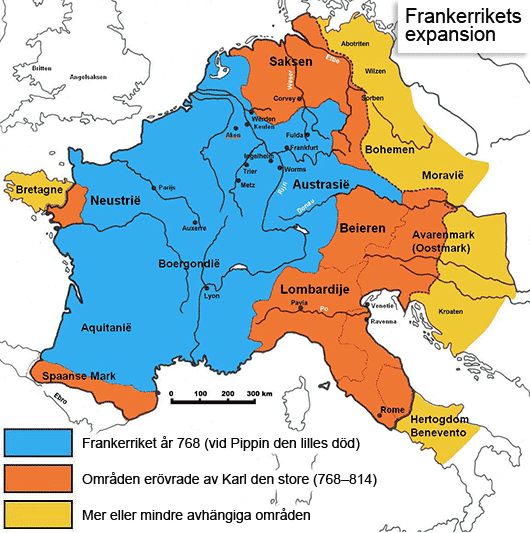 Karl den store och frankerrikets storhetstid | Historia | SO-rummet